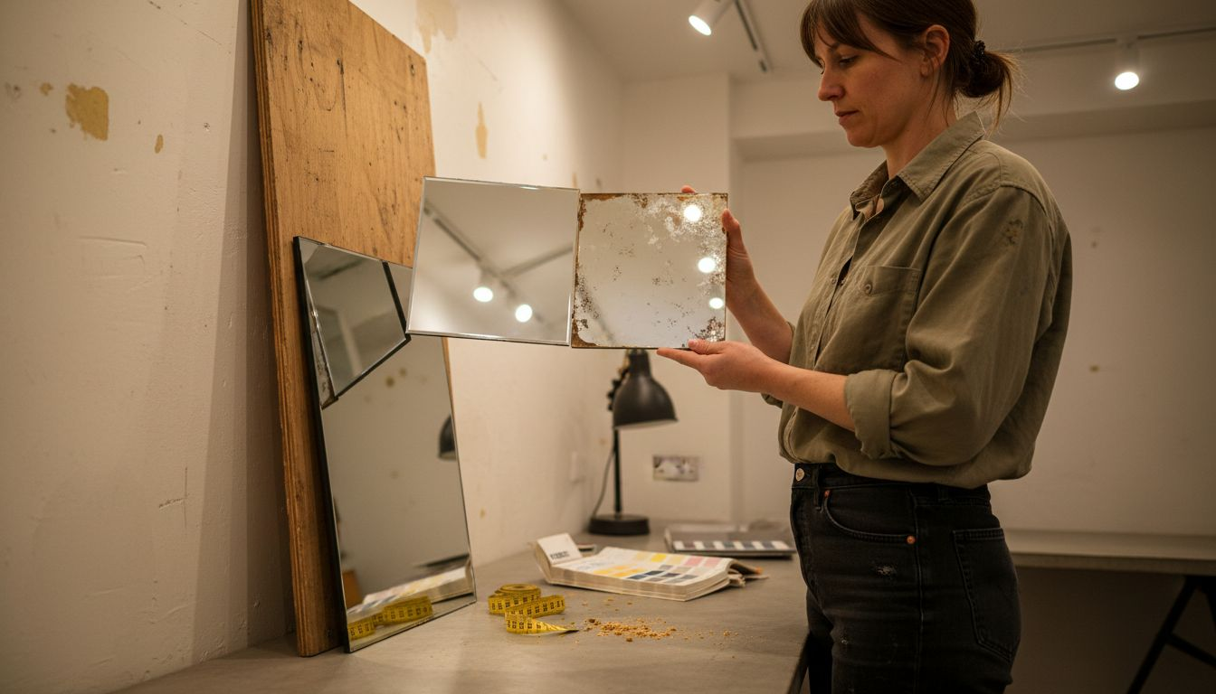 Mirrored Tile Finish: Enhancing Event Spaces - Mirror Balls