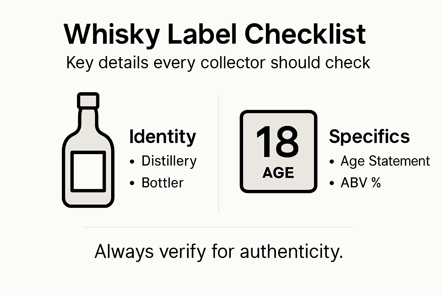 Why Whisky Label Details Matter for Collectors – Uisuki.com.au