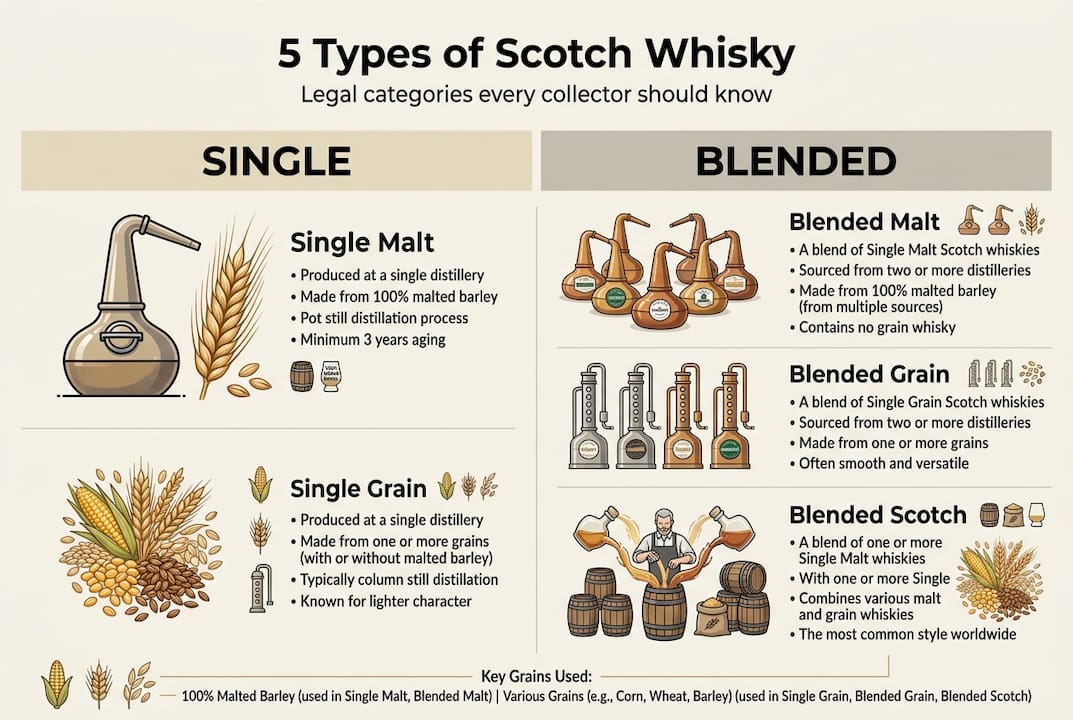 5 types of Scotch whisky every collector should know – Uisuki.com.au