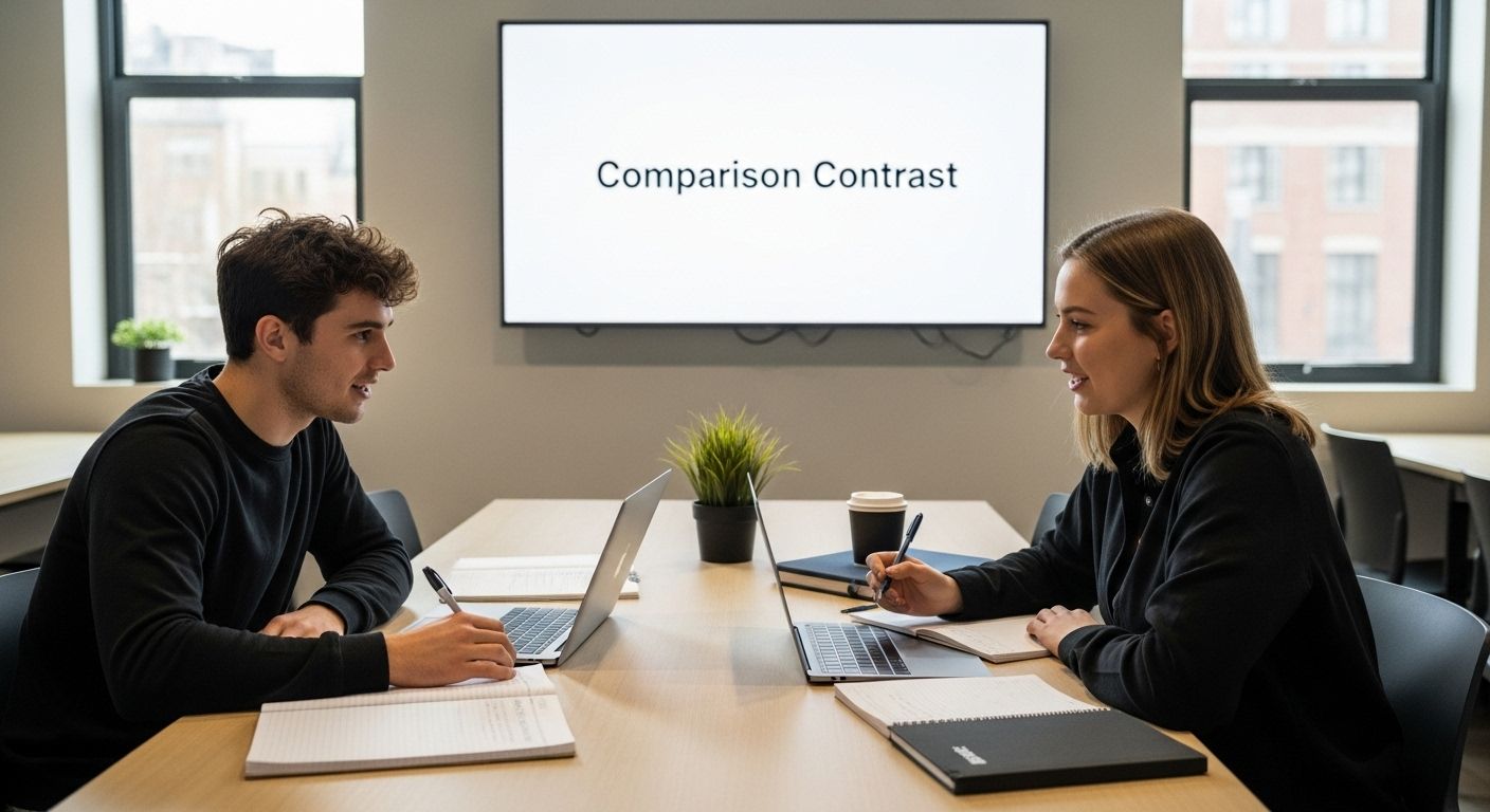 Comment rédiger facilement un plan de dissertation comparative et contrastive