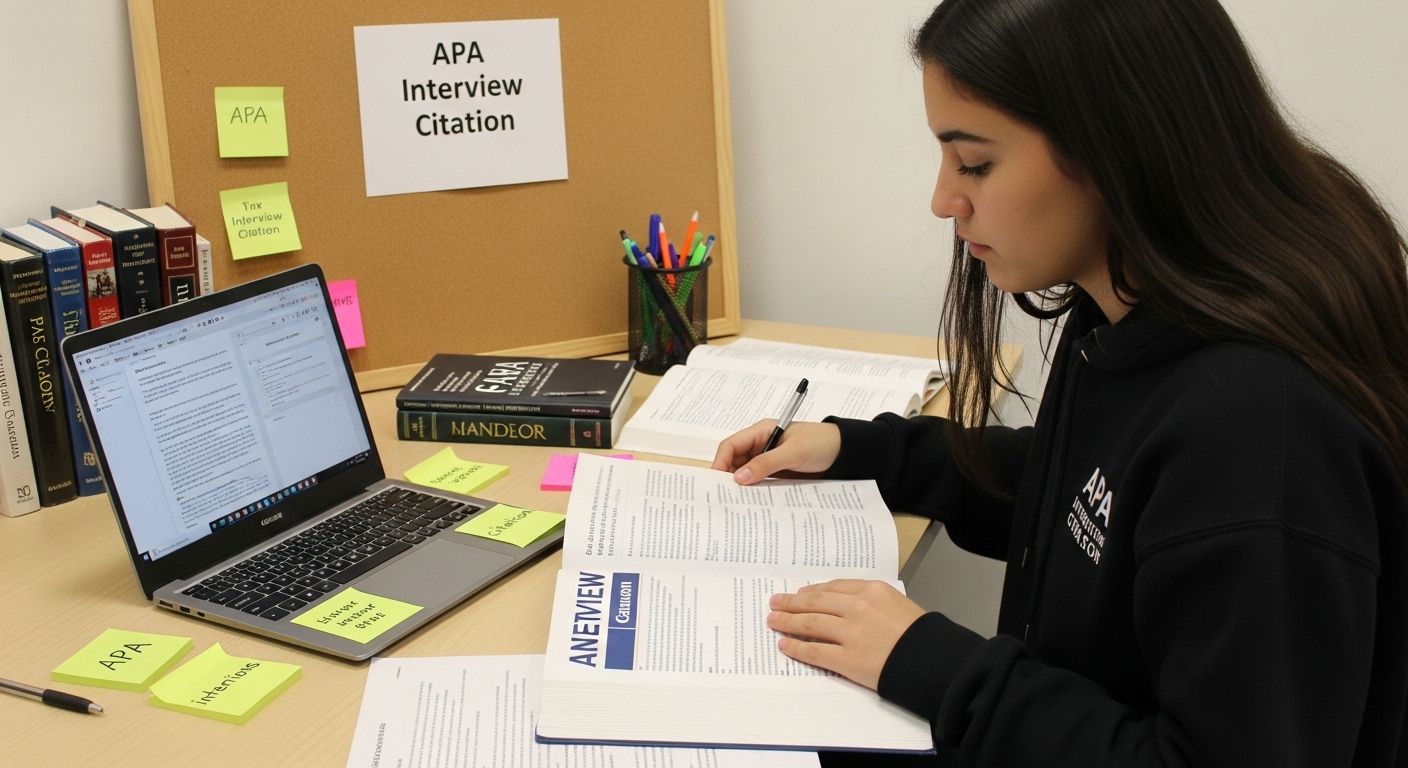 Mastering APA In-Text Citation for Interviews