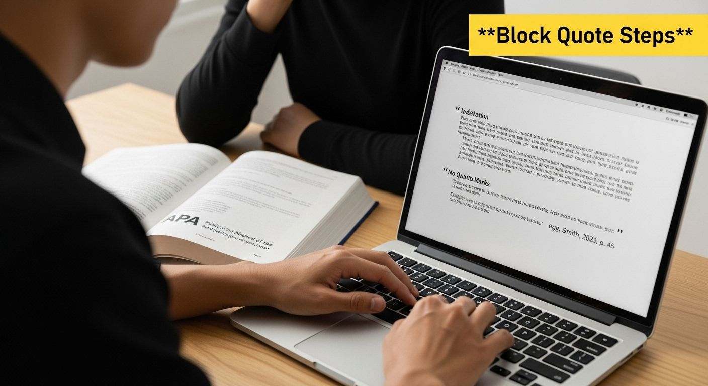 Master Block Quote in APA Format with Ease