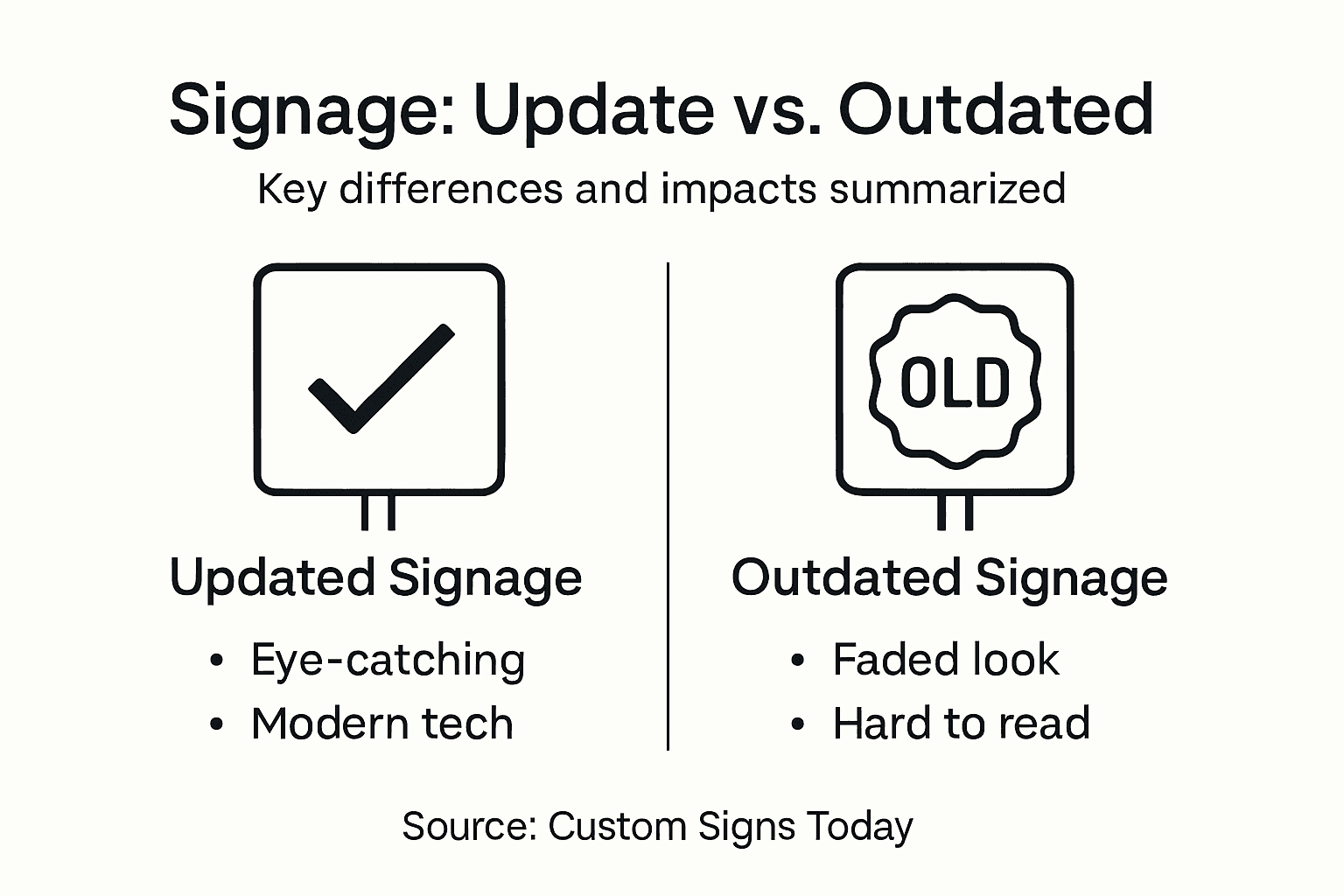 Why Update Business Signage: Boosting Local Visibility