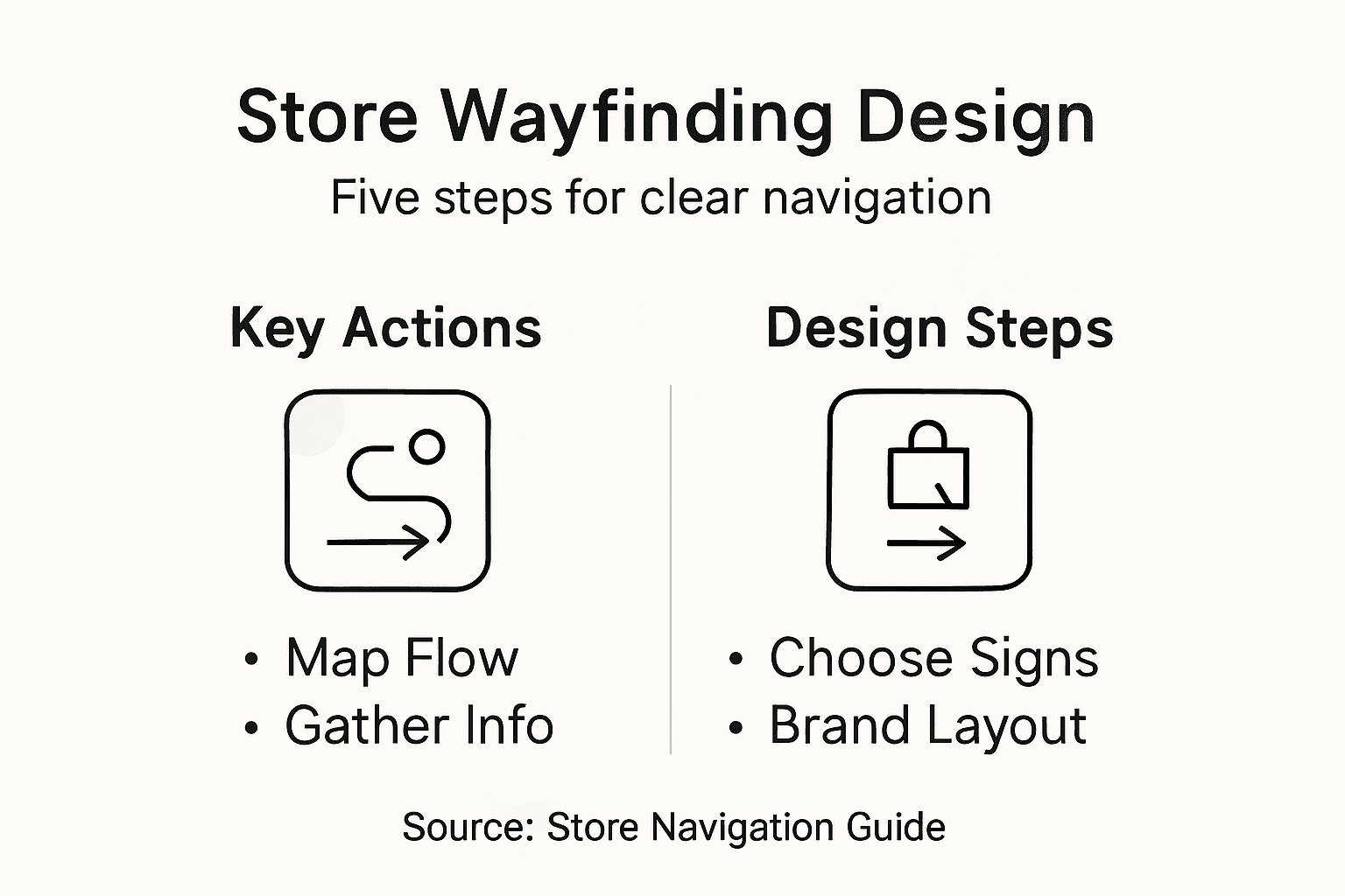 How to Design Wayfinding Signs for Effective Store Navigation