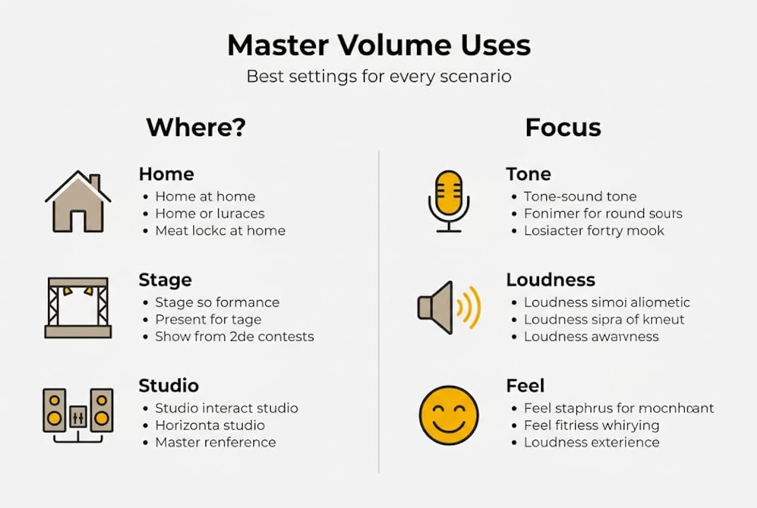 Master volume explained: guitarists' guide to tone - MusicStreet