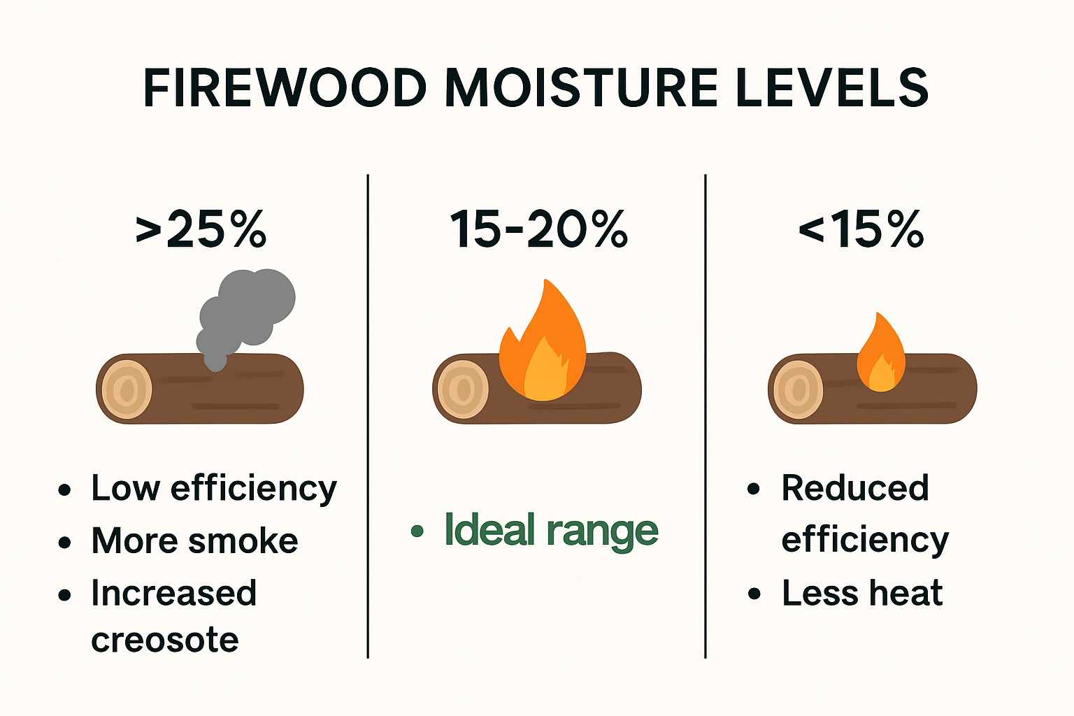 Firewood Moisture Content: The Essential 2025 Guide for Safe Burning