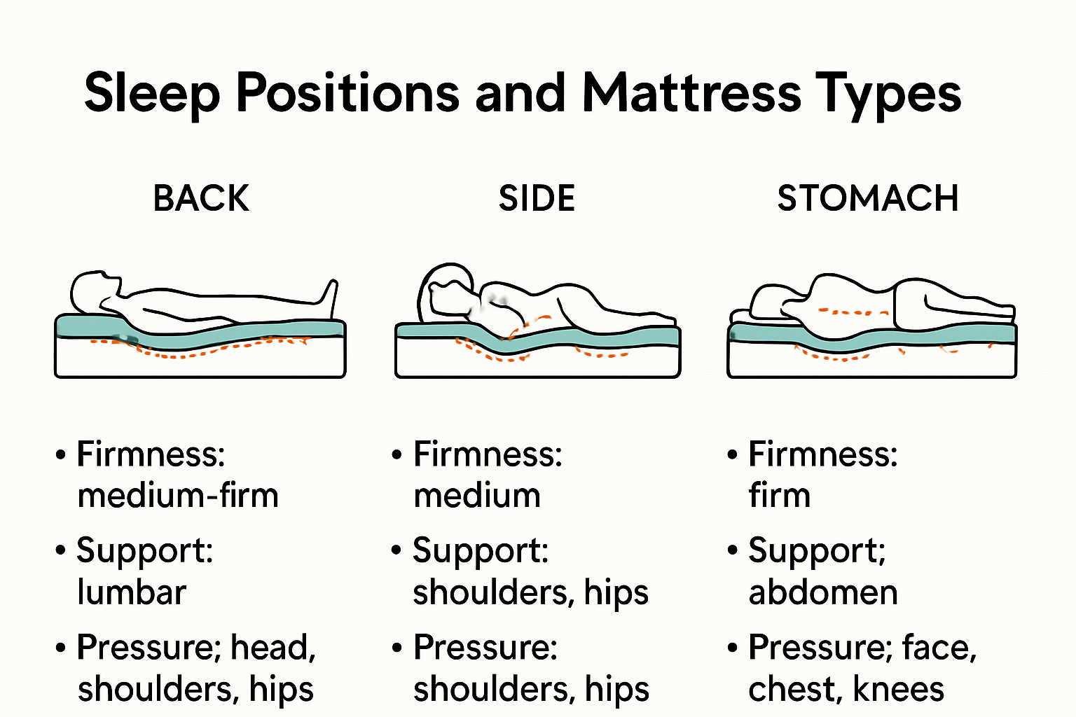 Sleep Positions Mattress Guide 2025: Find the Right Fit for Your Home