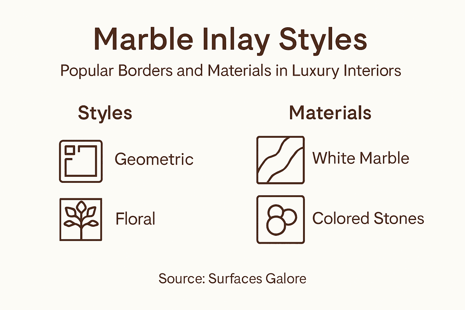 Marble Border Inlay Elevating Luxury Interiors– SurfacesGalore