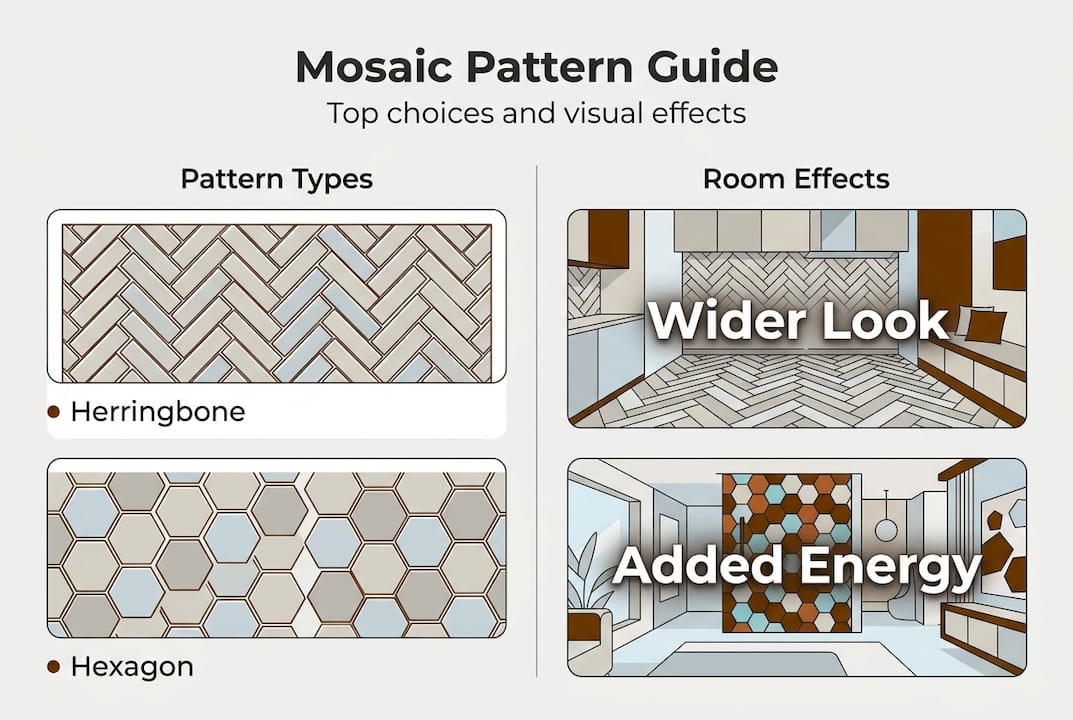 Pattern Mosaic Design Enhances Interior Spaces– SurfacesGalore