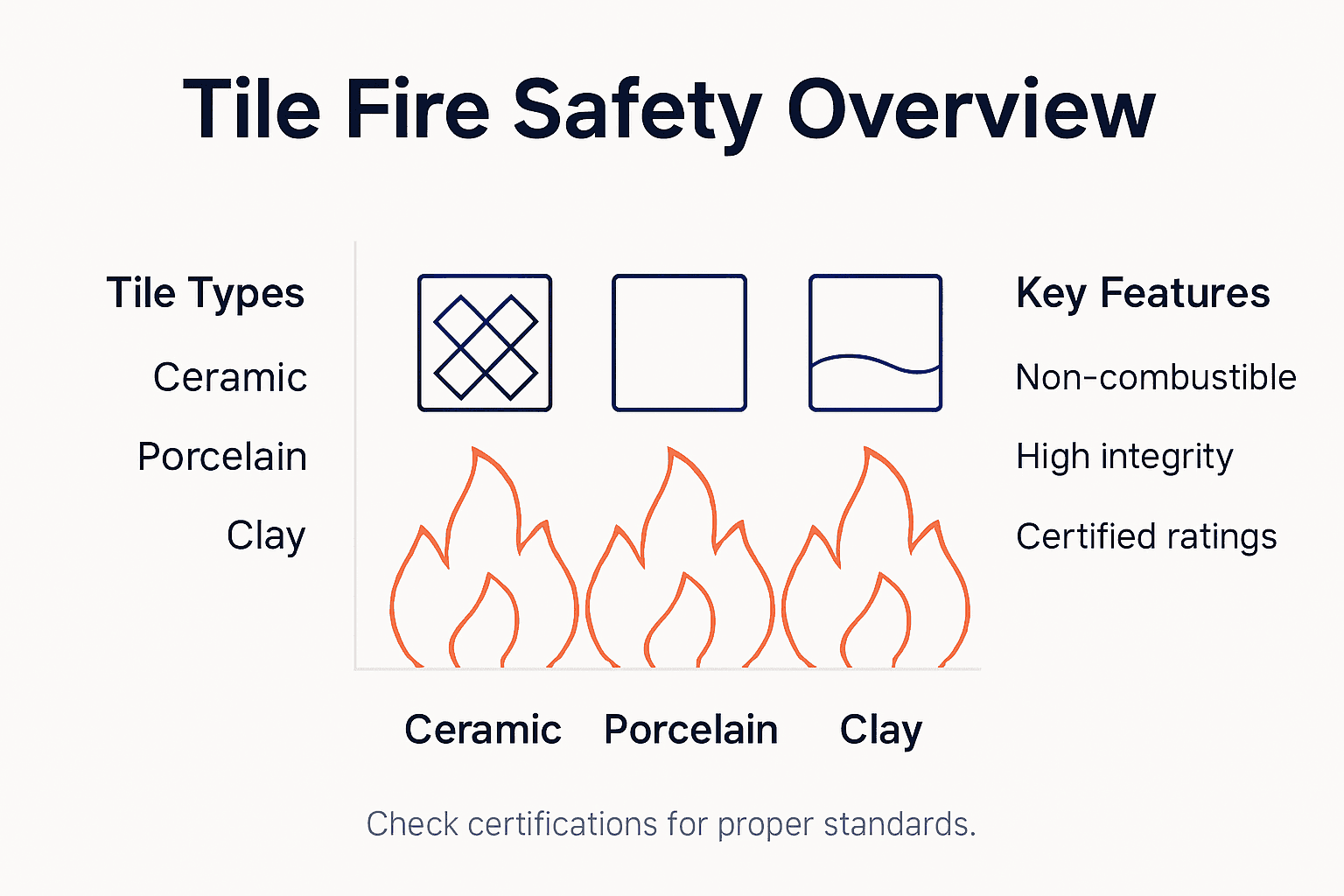 Role of Tiles in Fire Resistance – Enhancing Property Safety – Vivido Tiles