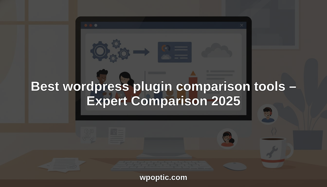 Best wordpress plugin comparison tools – Expert Comparison 2025 - WPoptic