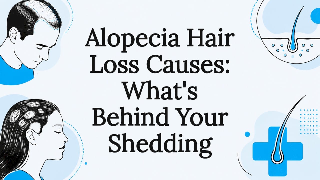 Alopecia Hair Loss Causes: What's Behind Your Shedding