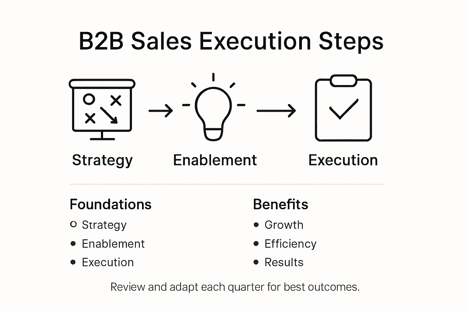 B2B Sales Execution Guide for Sustainable Growth UK