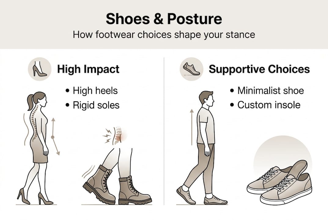 How shoes shape posture: A guide to healthier movement – YDA UK