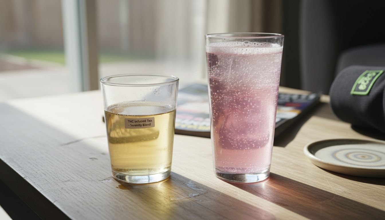 Still vs Carbonated THC Drinks: Wellness Impact | Edwin's Edibles & Elixirs