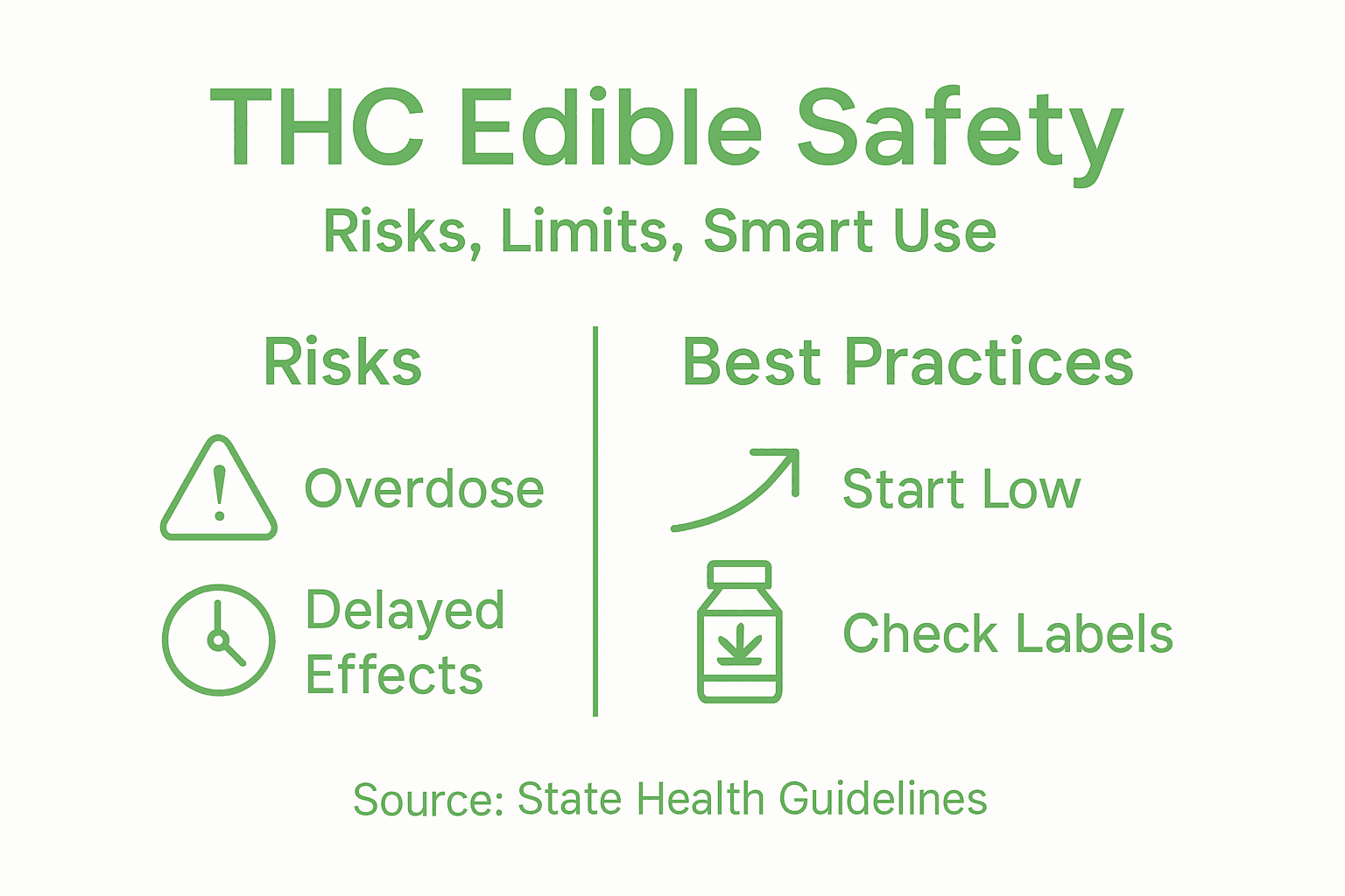 THC Dosing: Safe Use and Fast-Acting Edibles