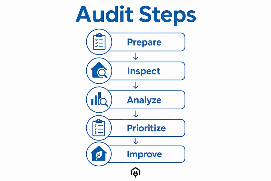 Step by step home energy audit: 2026 guide