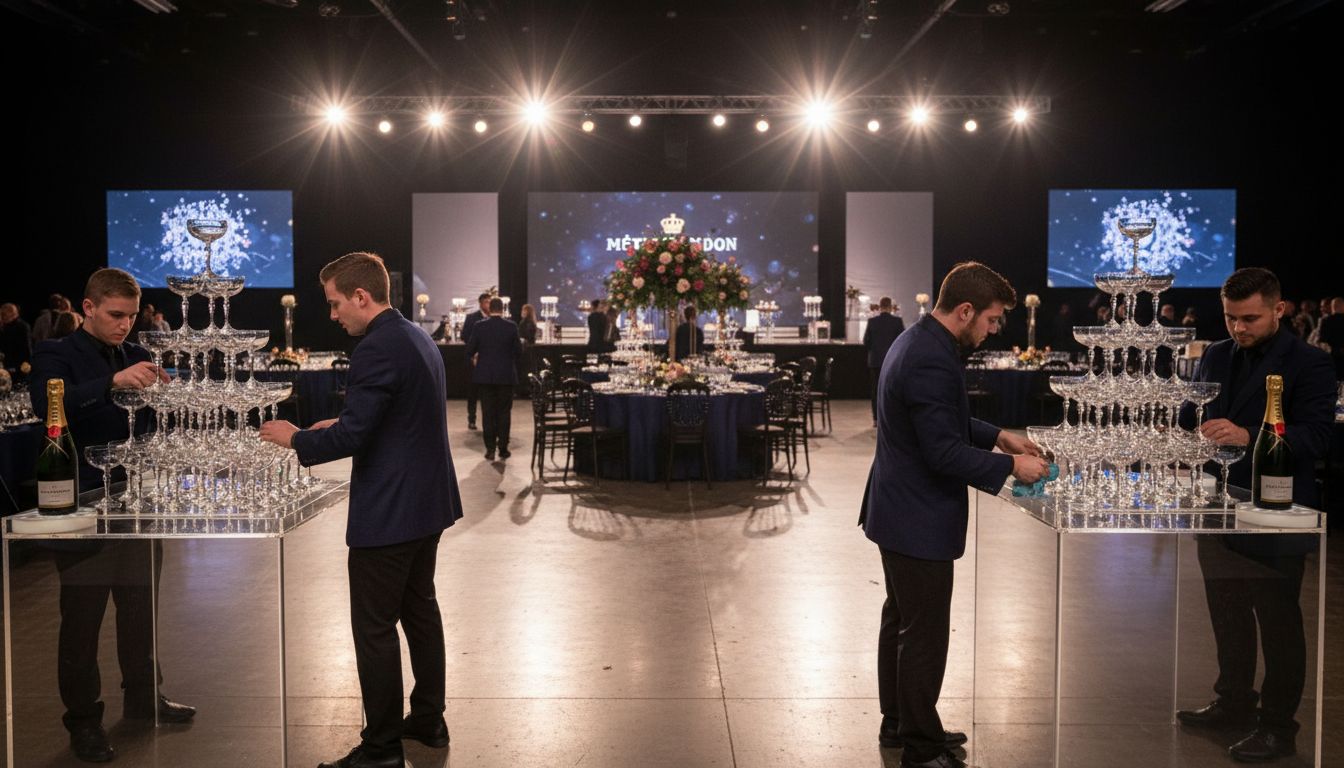 Difference Between Champagne and Prosecco Towers