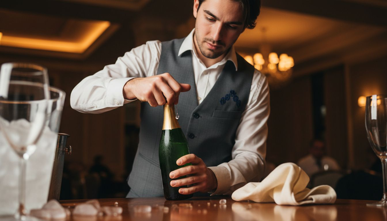 How to Serve Champagne Professionally for Luxury Events