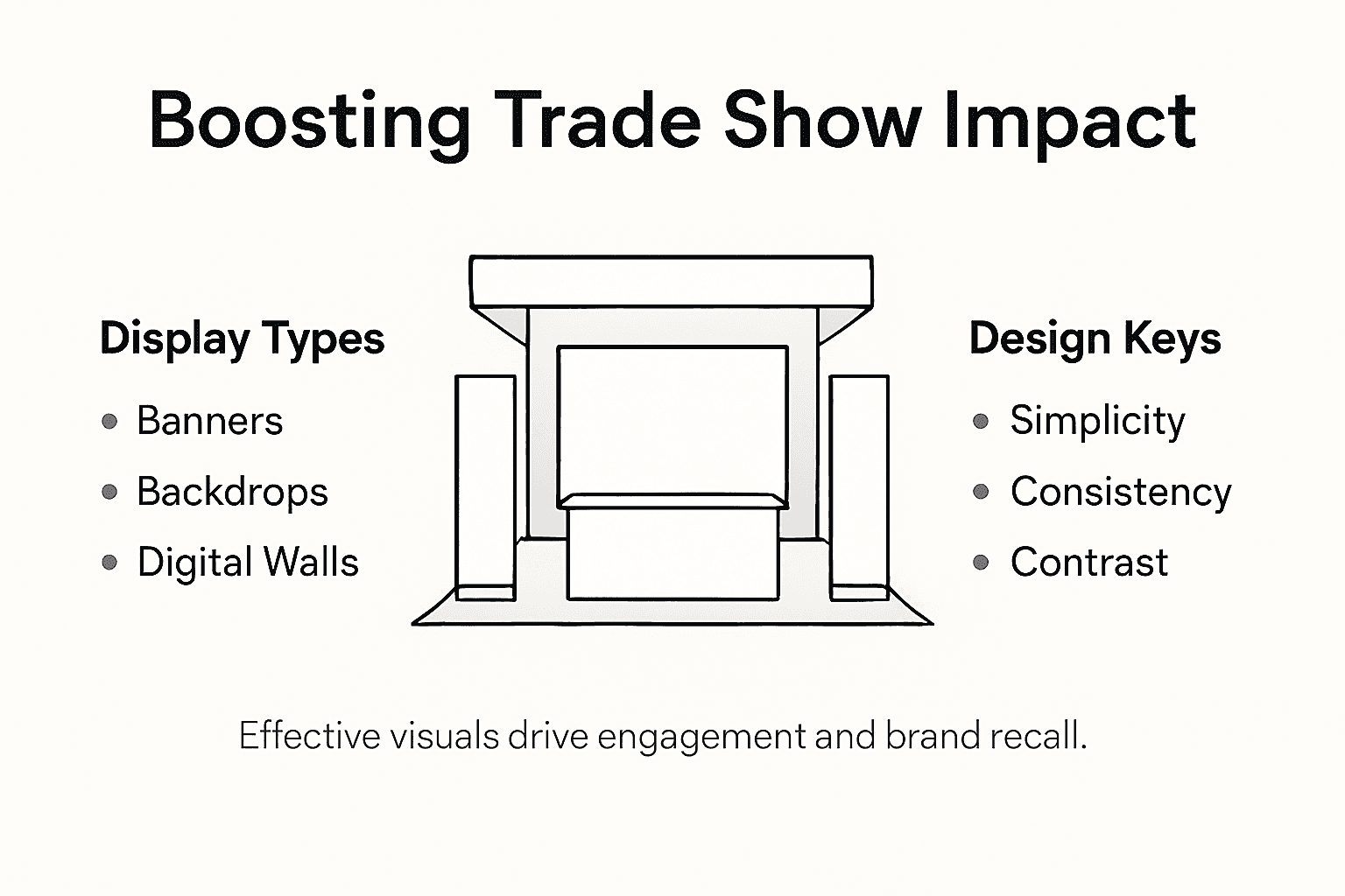 Role of Visuals in Trade Shows: Boosting Brand Impact – LIVE DISPLAYS