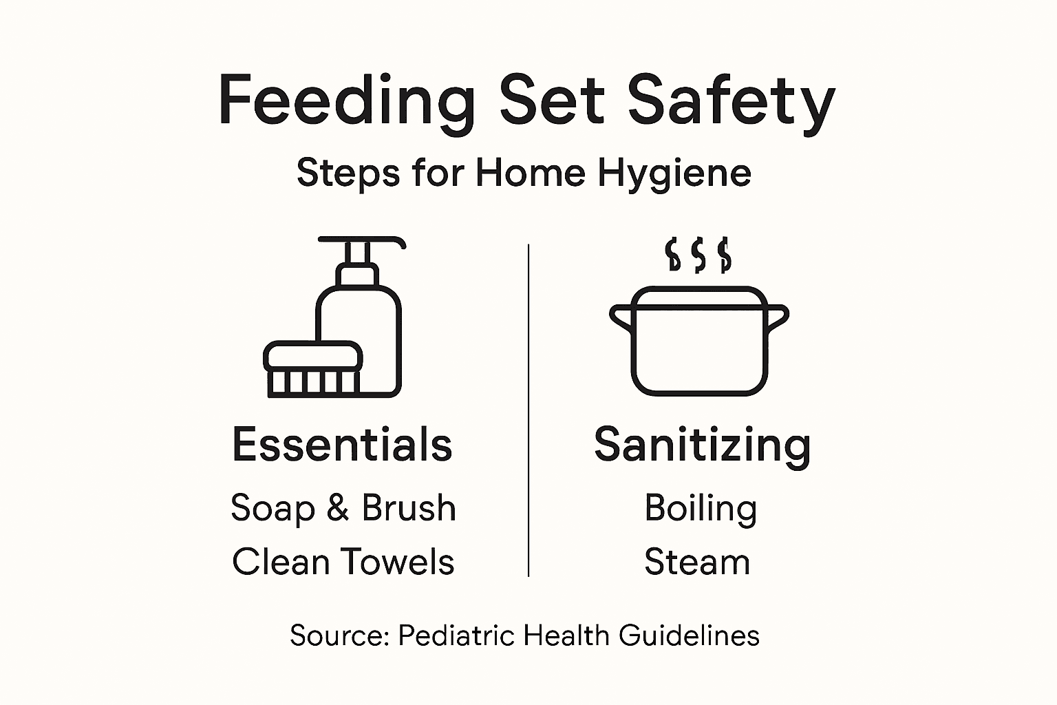 Feeding Set Hygiene Guide for Safe Mealtimes at Home – Skin Styles