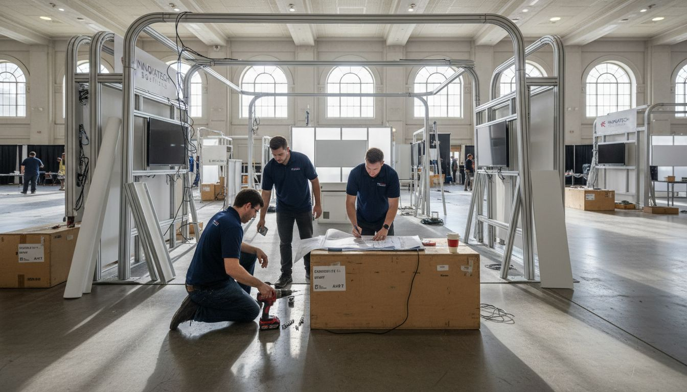 Booth Assembly Process Guide for Flawless Trade Show Setup