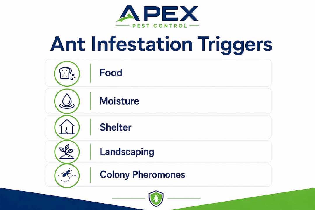 What Triggers Ant Infestations in Ohio Homes