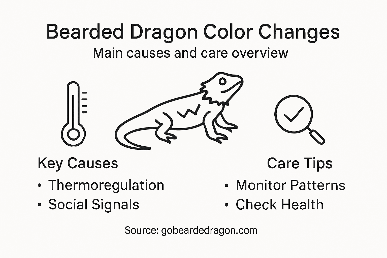 Why Bearded Dragons Change Color – Key Causes and Care