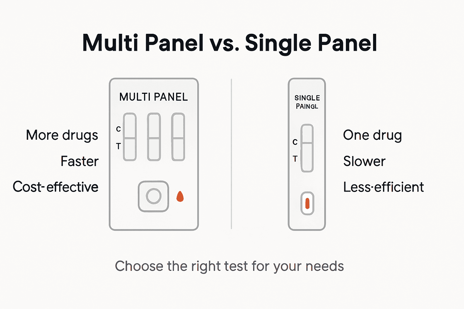 Why Choose Multi Panel Drug Tests: Accuracy and Efficiency