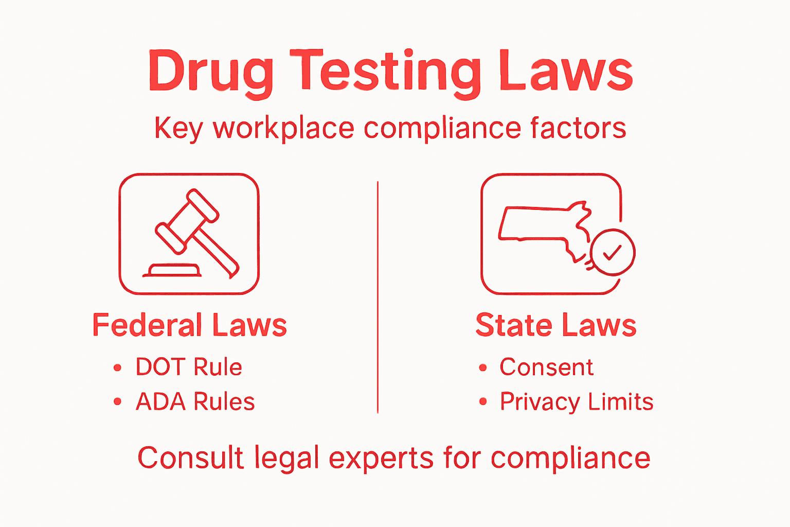 Legal Considerations for Drug Testing at Work