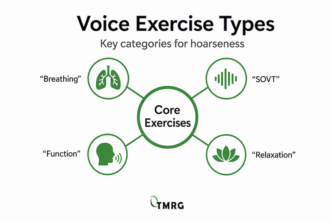 Voice Therapy Exercises for Hoarseness That Work - TMRG Solutions