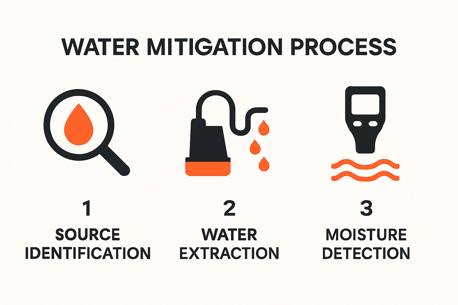 Water Mitigation Process Charlotte NC Guide | NICS