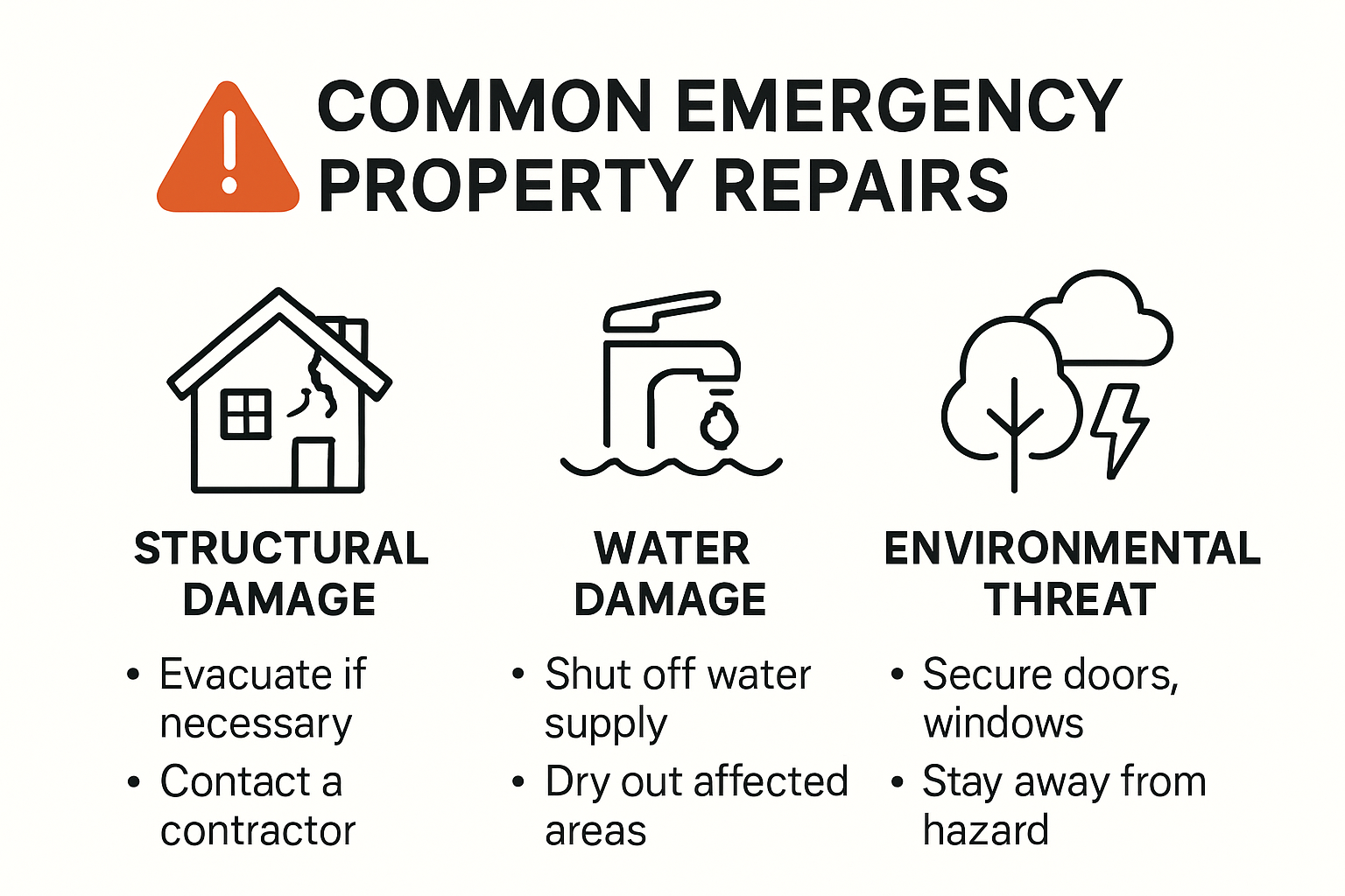 Emergency Property Repairs Charlotte NC 2025 | NICS