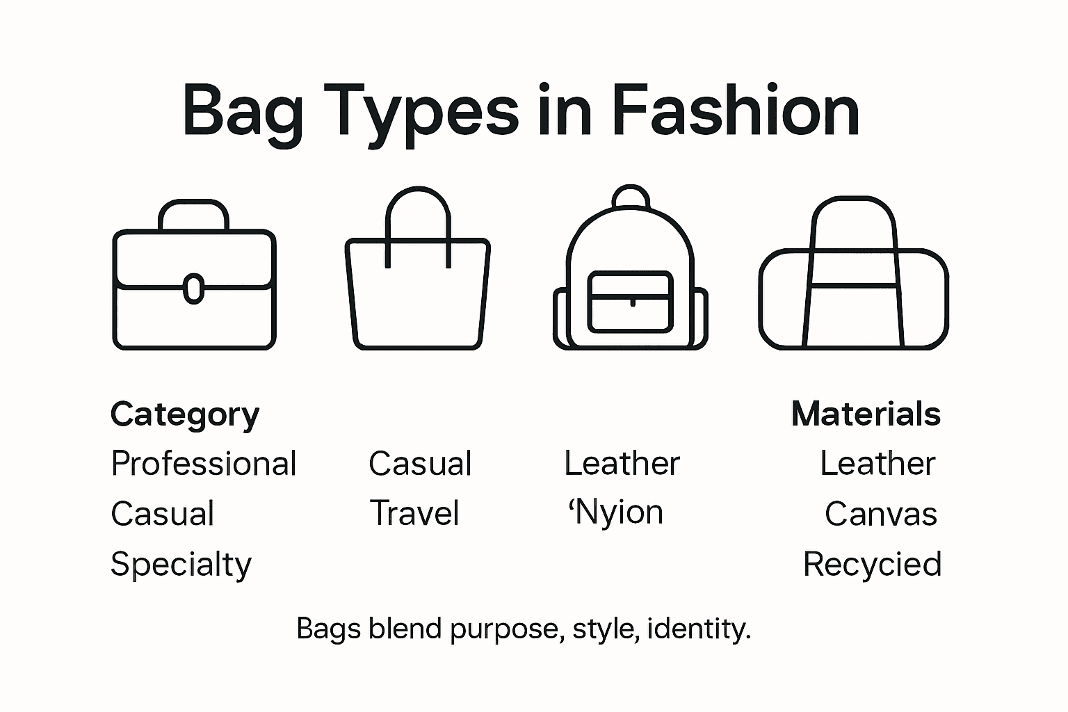 Role of Bags in Fashion: Beyond Style Statements