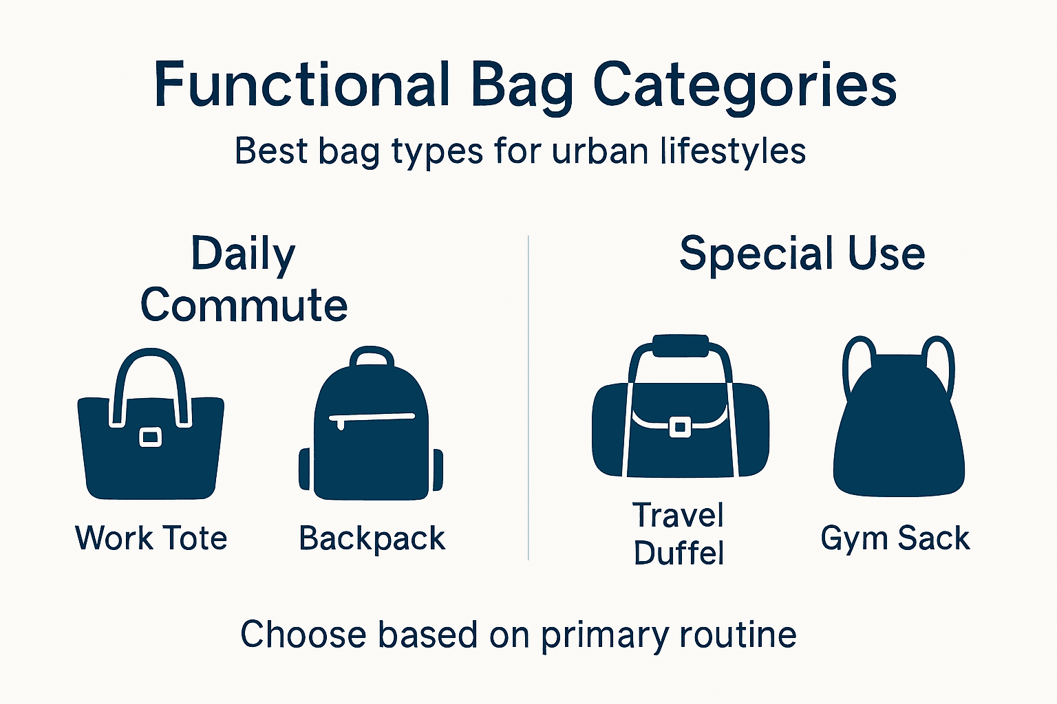 What Defines Functional Bags: Form Meets Use