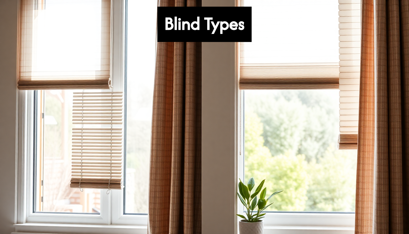 Discover Top Types of Window Blinds: 2025 Guide - Urban Studio Designs