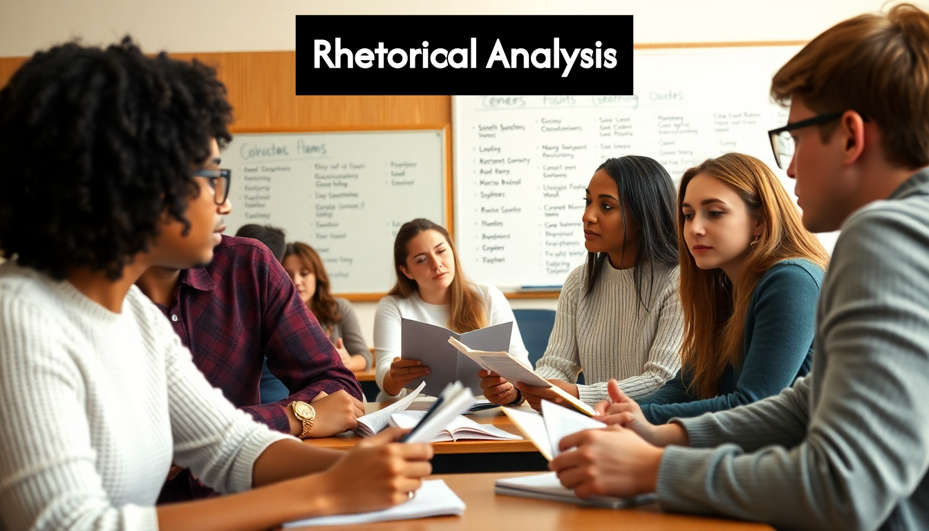 Rhetorical Analysis Essay Example: Your Step-by-Step Guide